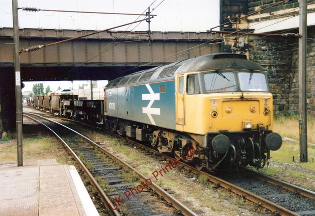 RAILWAY PHOTO 6X4 Class 47 47972 Ballast Train at Preston 20/8/1992 P1 ...