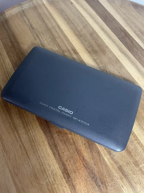 CASIO SF-4300A DIGITAL Diary 32KB Electronic Organizer - funktioniert ...