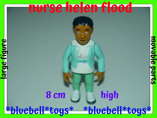 FIREMAN SAM FIGURES NURSE HELEN FLOOD Movable Parts Action Figure Large ...