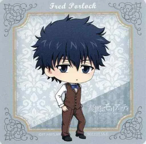 MORIARTY THE PATRIOT Fred Porlock card coaster toy Collection ...