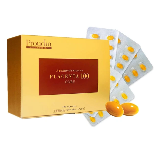 PLACENTA 100 CORE Supplement 100 Tablets Ginza Stephanie High ...