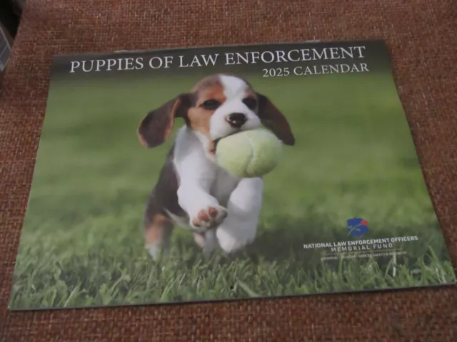 NEW PUPPIES OF Law Enforcement 2025 Calendar $4.29 - PicClick