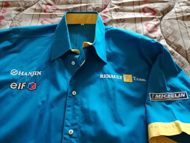 RENAULT F1, FORMULA 1, shirt, camicia 2005/2006, size M (76x58 cm) EUR ...