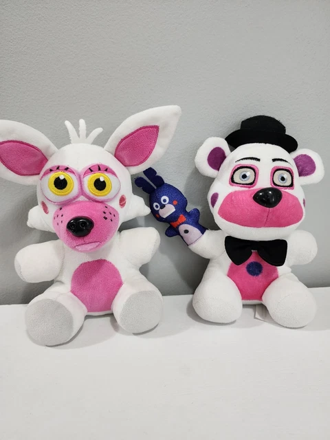 FNAF SISTER LOCATION Funtime Foxy And Freddy with Puppet FUNKO Plush ...
