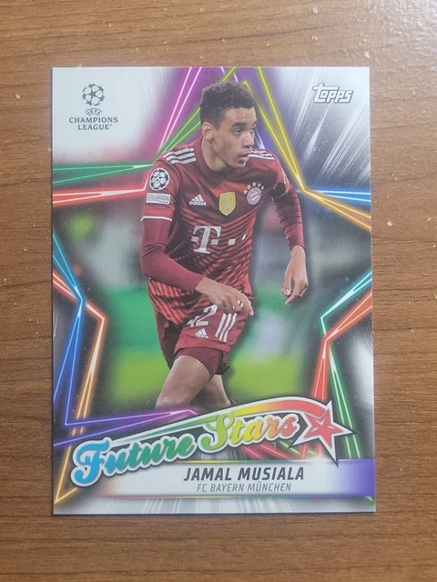 JAMAL MUSIALA 2021-22 Topps UEFA Champions League Future Stars FS-04 ...