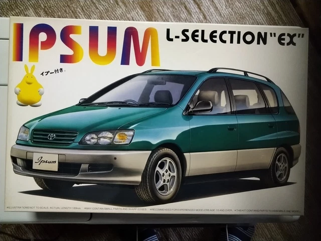 FUJIMI 1/24 IPSUM Ipsum L Selection EX unmontiert Zoll Up ID-51 EUR 111 ...