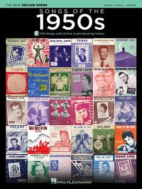 SONGS OF THE 1950s: The New Decade Series with Online Play-Along ...