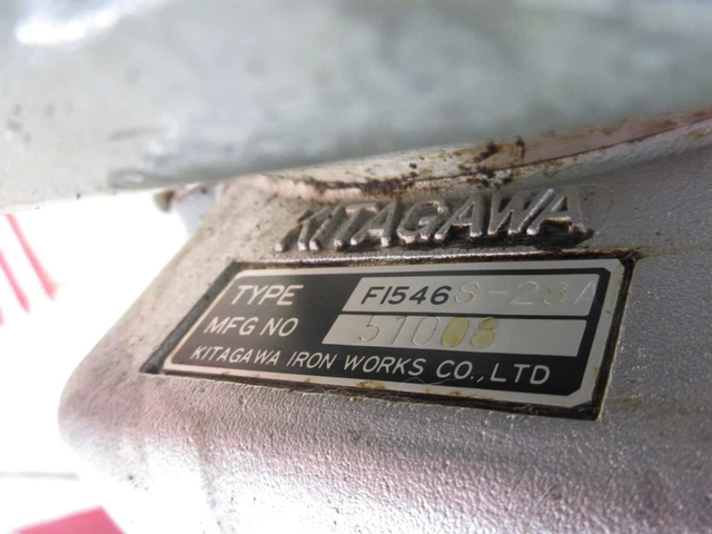 KITAGAWA HYDRAULIC ACTUATOR F1546S-28A Draw Bar Ikegai Tcr25Y Cnc Lathe ...