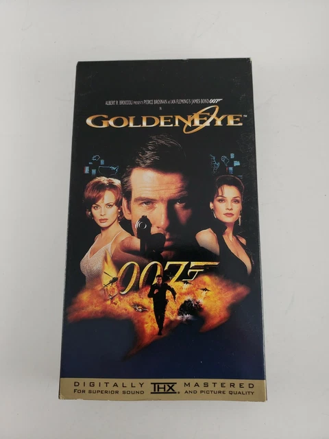 GOLDENEYE (VHS, 1996) Remastered Pierce Brosnan, Famke Janssen £1.50 ...