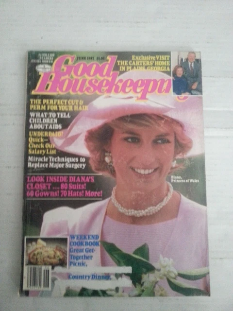 GOOD HOUSEKEEPING MAGAZINE June 1987 Princess Diana etc £7.49 - PicClick UK