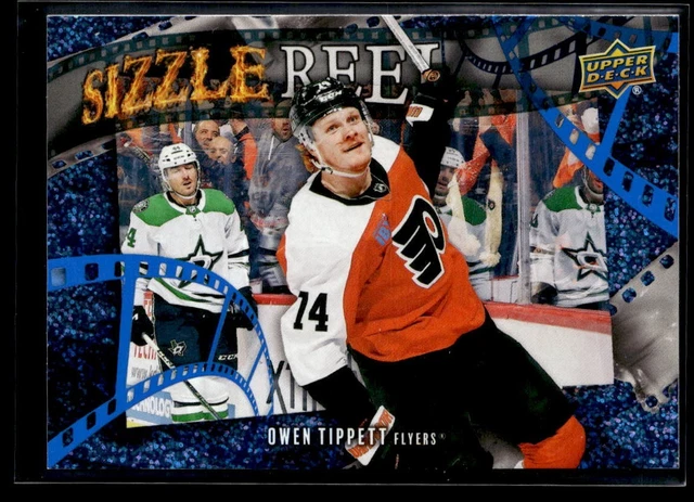 2025-26 UPPER DECK Series 1 Sizzle Reel Speckle #SR-25 Owen Tippett $1. ...
