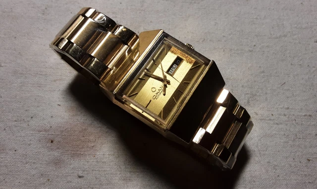 VINTAGE SKIN DIVER Omax Automatic Jumbo Watch 1970's 25 jewel.. Rare £ ...