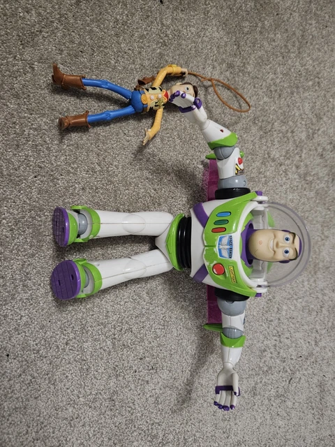 VINTAGE BUZZ LIGHTYEAR Toy Story Talking Action Figure Disney Pixar ...