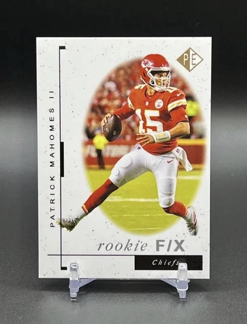 CARTA ROOKIE 2017 Patrick Mahomes II RC Kansas City Chiefs — NUOVA DI ...