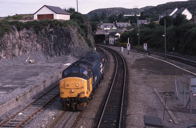 ORIGINAL RAILWAY 35MM Colour Slide 37416 At Kyle Of Lochalsh 23-7-88 £4 ...