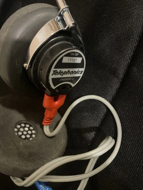 TELEPHONICS TDH-39P HEADPHONES Audiometer 296D000-1 $126.21 - PicClick CA
