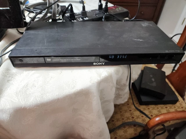 SONY SLIM DVD Player Model DVP-NS57P Progressive Scan No Remote Tested ...