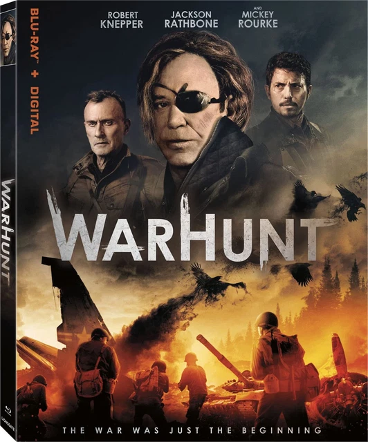 WARHUNT (BLU-RAY) MICKEY Rourke Jackson Rathbone Robert Knepper Alex ...