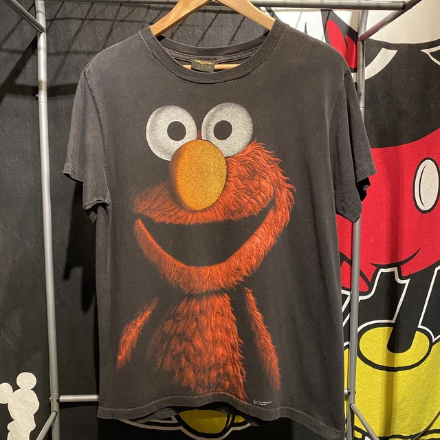VINTAGE SESAME STREET’S Elmo Big Face Jim Hensen Made in USA Shirt $60. ...