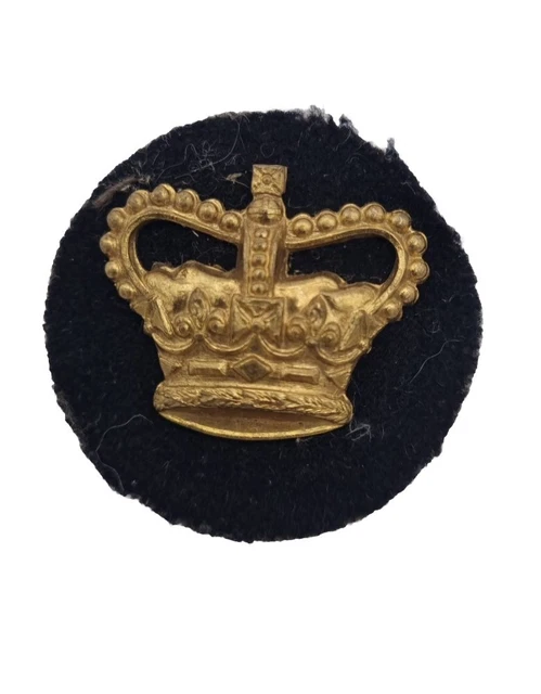 POST WW2 BRITISH Army, Major's Officer Rank Crown Shoulder Badge £7.49 ...
