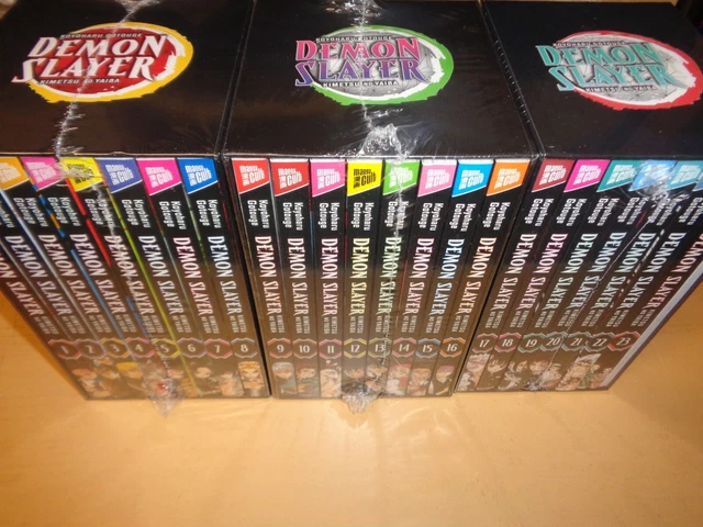 DEMON SLAYER BOX Nr.1-3 komplett Manga Nr.1-8,9-16,17-23 Cult deutsch ...