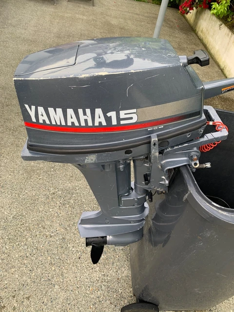 15HP YAMAHA 2-STROKE long shaft outboard motor £669.70 - PicClick UK