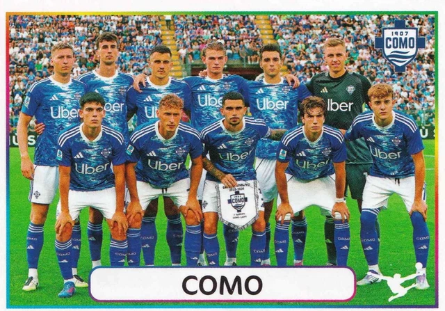Panini Calciatori 2025 2026 Figurina 7 Squadra Como Eur 1 50