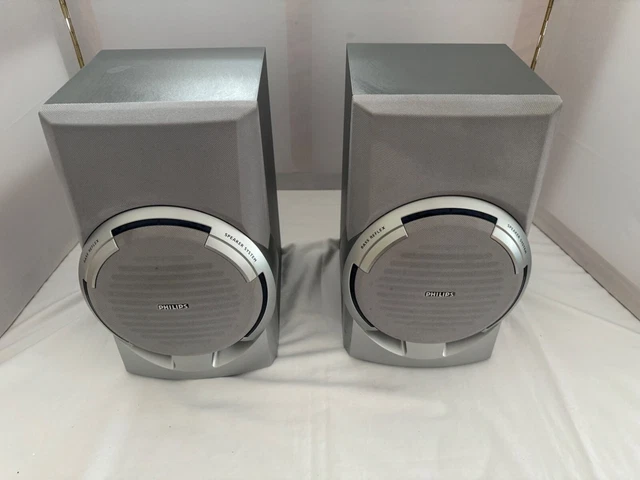 PHILIPS FWC170/26 BOOKSHELF speakers £14.95 - PicClick UK