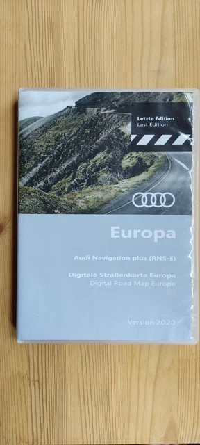 ORIGINAL AUDI AG Navigation plus RNS-E 3x DVD Version 2020 Europa ...