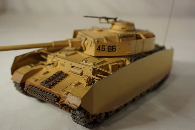 PRO-BUILT PLASTIC MILITARY model of German SDKFZ161-1, scale 1/35 EUR ...