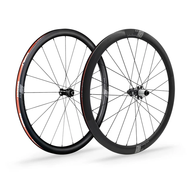 VISION SC 40 Disc Carbon Road Wheelset 700C Tubeless Ready £695.00 ...