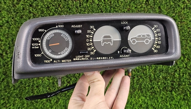 TOYOTA 4RUNNER, HILUX, 4WD 1988-1994 LN130 Tilt Altimeter Gauge OEM JDM ...
