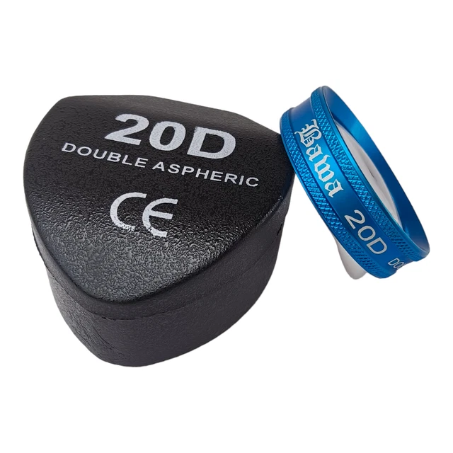 OBJECTIF 20D BIO Fundus couleur bleue avec boîte en plastique EUR 40,31 ...