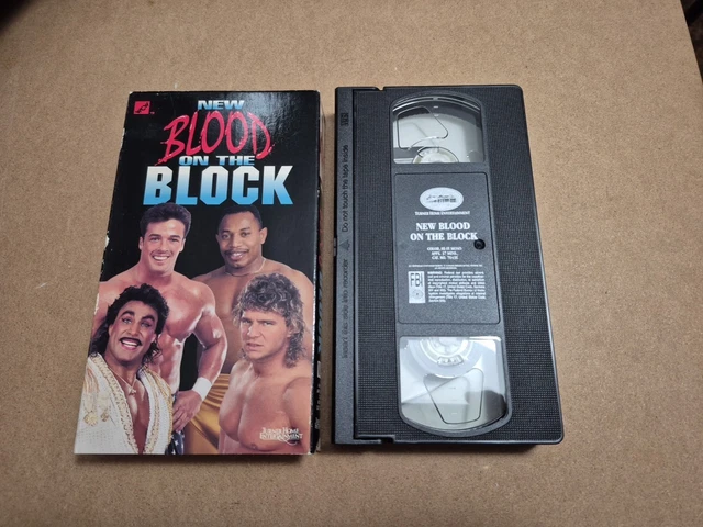 WCW NEW BLOOD On The Block VHS Wrestling Video WWE £13.92 - PicClick UK