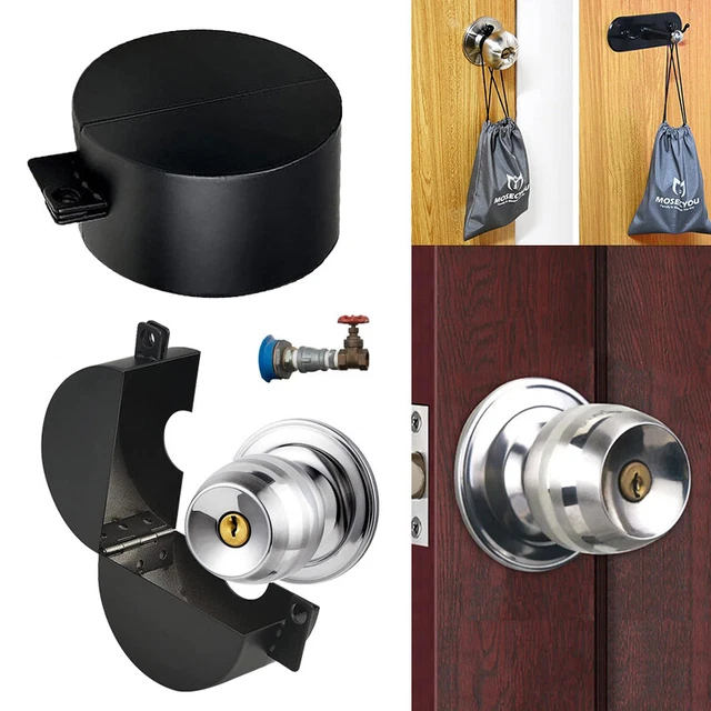 DOOR HANDLE LOCK Door Lock Out DeviceCover To Disable The Doorknob ...
