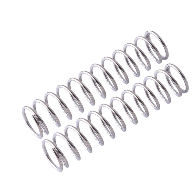 10X WIRE DIA 0.2mm Compression Pressure Spring OD 1.5mm L 5mm Stainless ...