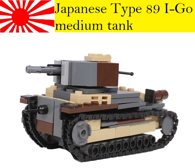 WWII JAPANESE TYPE 89 I-Go medium tank World War 2 II MOC Japan Pacific ...