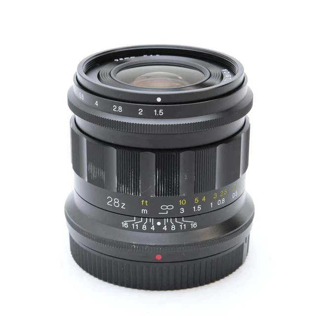 VOIGTLANDER NOKTON 28MM F/1.5 ASPH. (for Nikon Z mount) #524 £554.58 ...