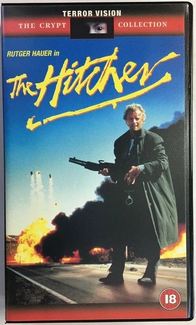 THE HITCHER (1986) VHS PAL 1995 Warner Terror Vision Release ...