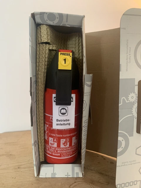 NEW MERCEDES-BENZ FIRE Extinguisher A 000 860 3380 (A0008603380) £125. ...