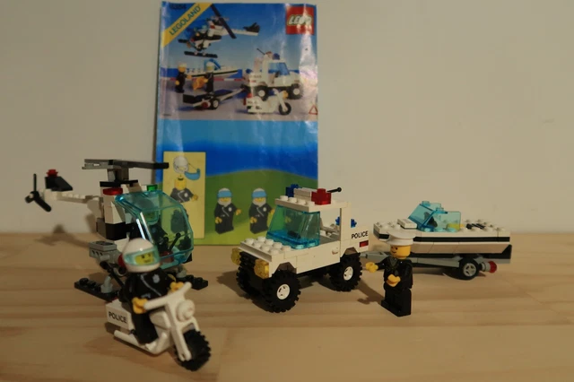 LEGO VINTAGE CLASSIC Town 6354 Police Pursuit Squad 1990 $60.00 ...