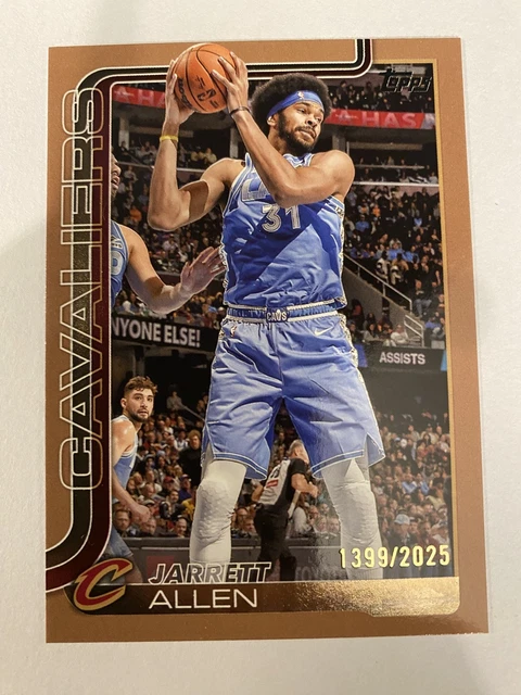 2025-26 TOPPS JARRETT ALLEN Gold /2025 #85 £2.15 - PicClick UK