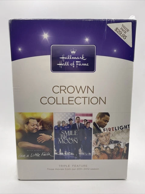 HALLMARK HALL OF Fame Crown Collection DVDs - Set Of 3 -- Sealed $17.50 ...