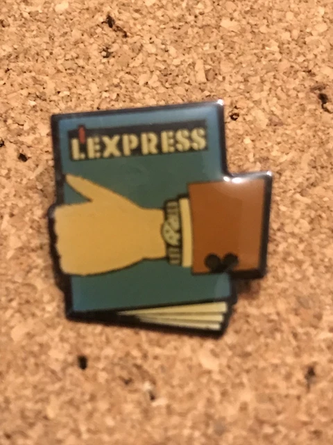 PIN’S JOURNALISME MÉDIA Journaux PRESSE - JOURNAL L'EXPRESS EUR 1,00 ...