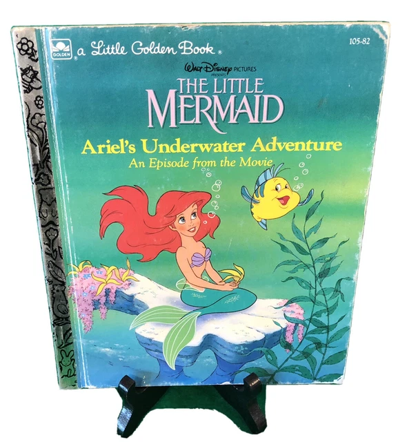 VINTAGE ‘THE LITTLE MERMAID-ARIEL’S UNDERWATER ADVENTURE’ Little Golden ...
