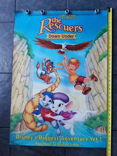 WALT DISNEY'S CLASSIC THE RESCUERS Official Poster WILL LOOK GREAT IN A ...
