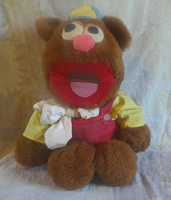 VINTAGE EARLY MUPPET Babies Baby Fozzy Bear 80s Soft Plush Toy £26.50 ...