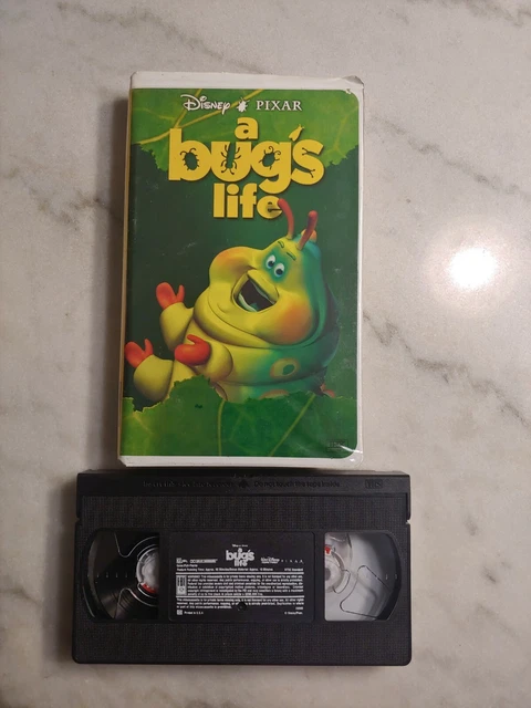 WALT DISNEY PIXAR A BUG'S LIFE VHS VIDEO 1999 Vintage Rare*FREE ...