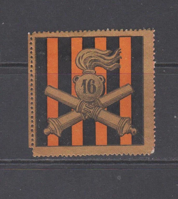 ITALY/WWI 16TH ARTILLERY Regiment DELANDRE poster stamp/label £2.77 ...