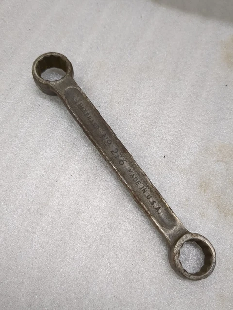 HERBRAND NO. 276 Battery Terminal Wrench 9/16x5/8 Box End 12pt. USA £11 ...